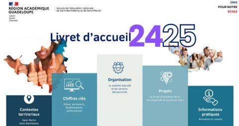 Livret d'accueil 2024-2025 | Académie de la Guadeloupe